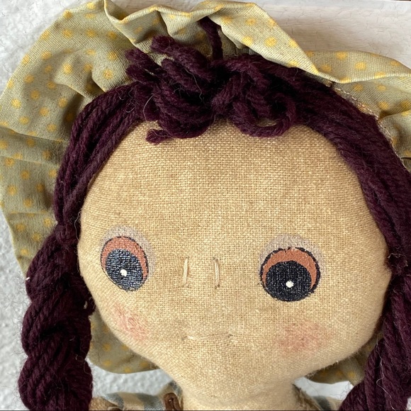 Other | Primitive Cloth Rag Doll Farmhouse Country Chic | Poshmark